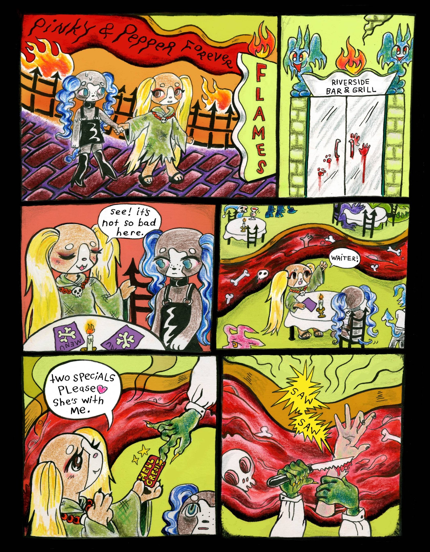 Pinky & Pepper Forever: Special Edition by Eddy Atoms – Silver Sprocket