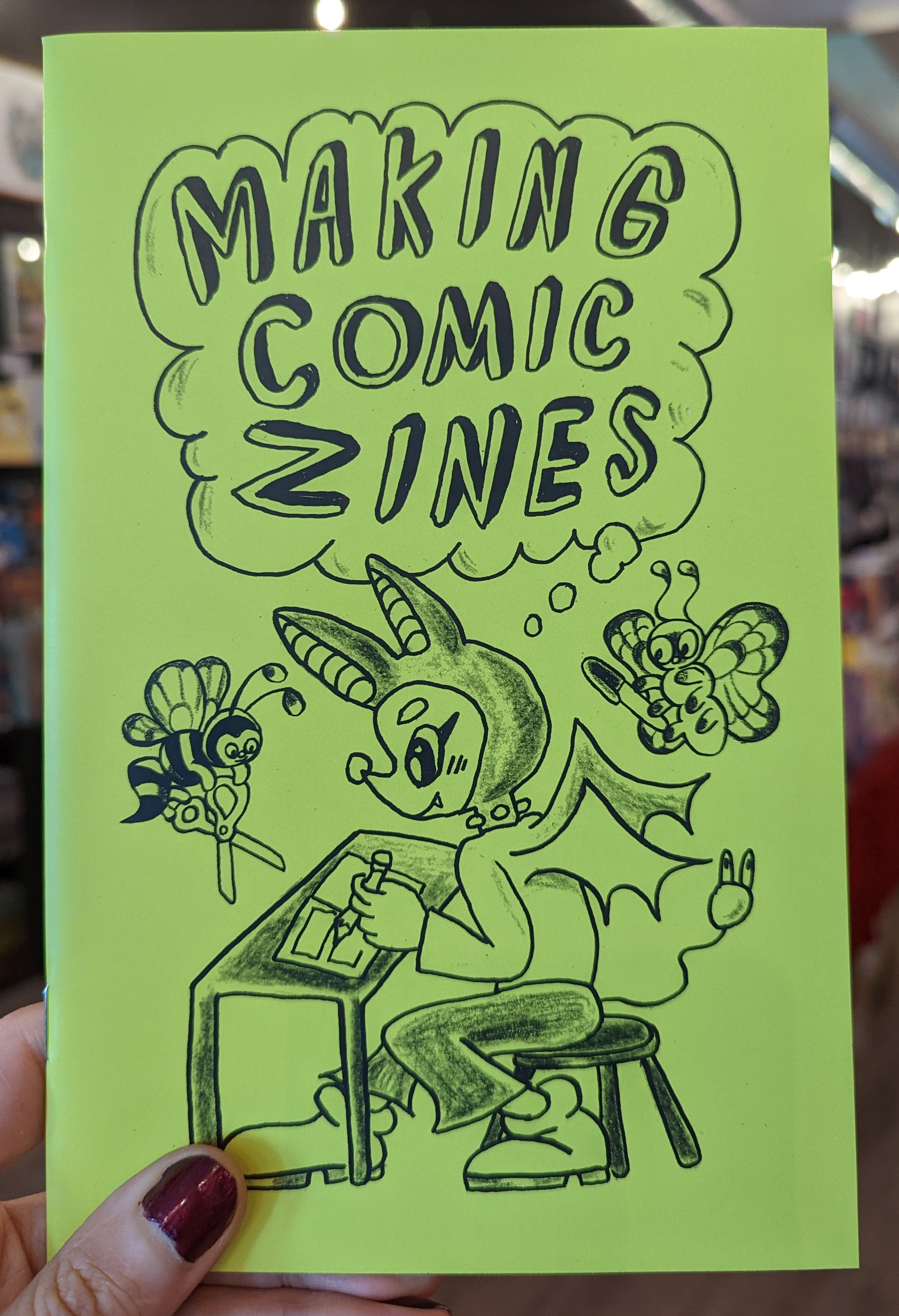 PDF Download: Making Comic Zines by Eddy Atoms – Silver Sprocket