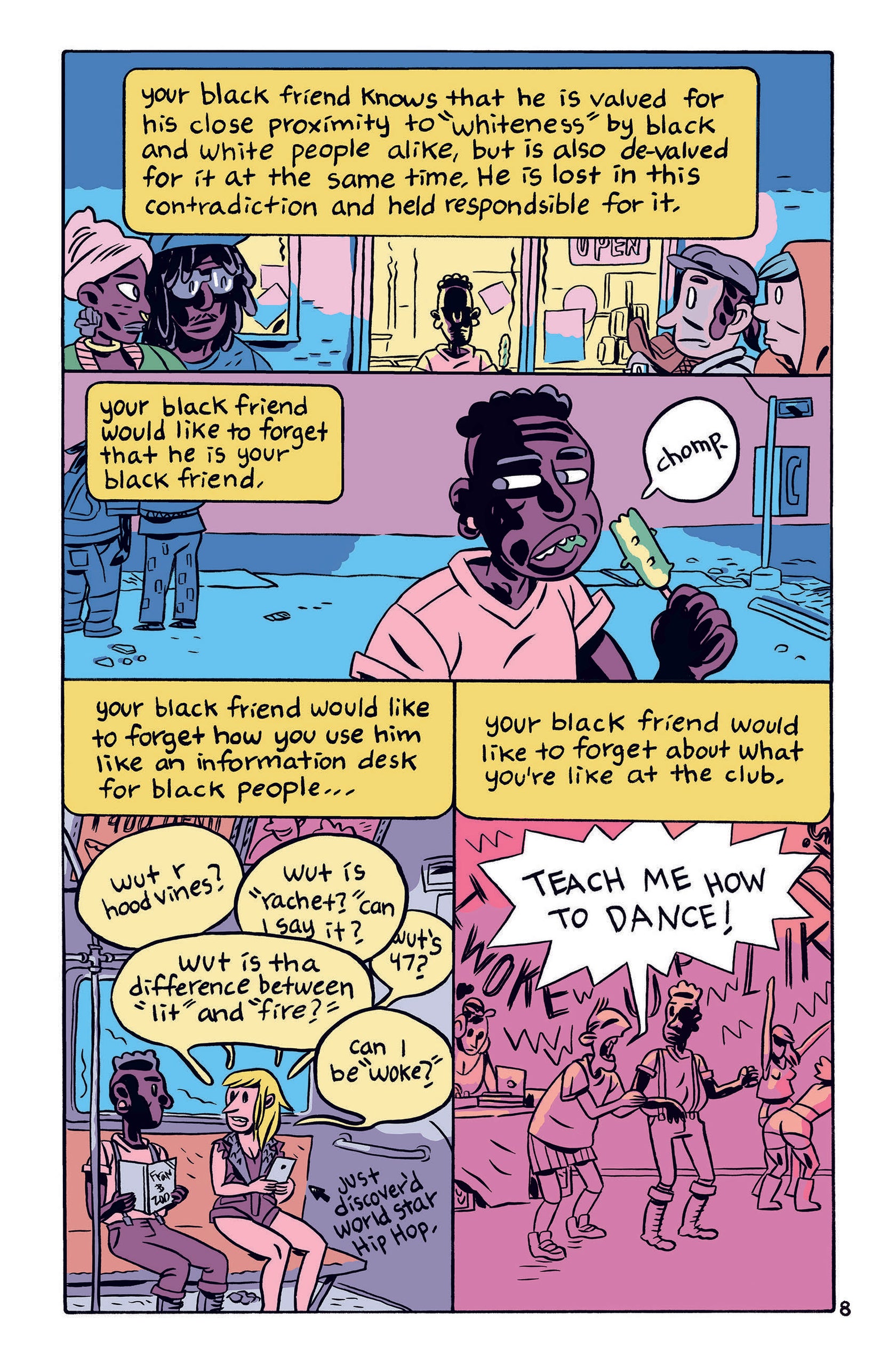 Your Black Friend Comic Zine by Ben Passmore – Silver Sprocket